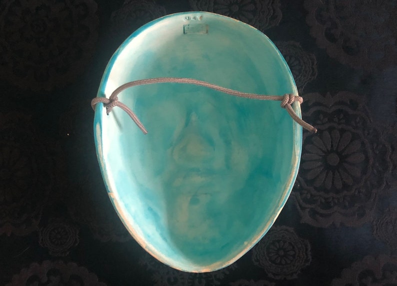 Hand-painted Ceramic Mask DOJI Mask Japanese Ceramic Mask - Etsy