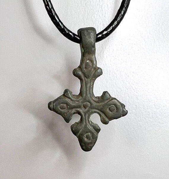 Ancient Medieval Knights Templar Cross Pendant. Medieval - Etsy