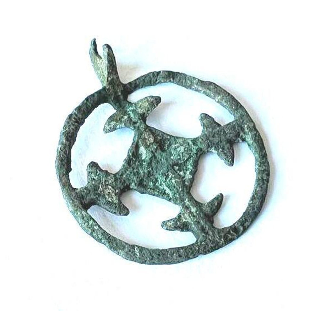 Genuine Ancient Viking Sun Cross / Sonnenkreuz / Authentic Ancient ...