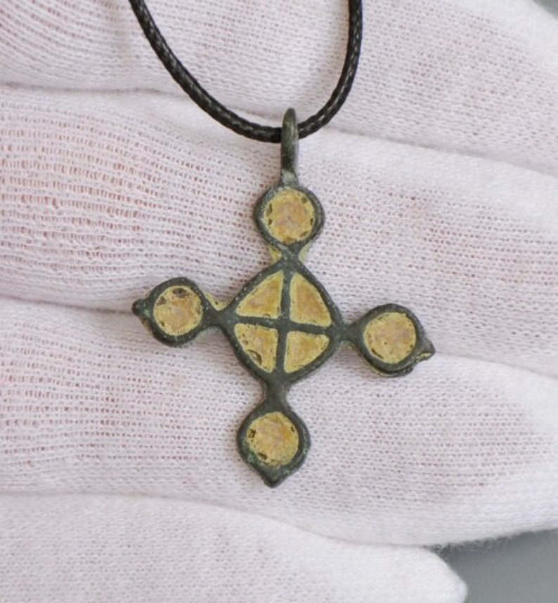 Ancient Viking Cross With Enamels / Ancient Cross / Authentic - Etsy