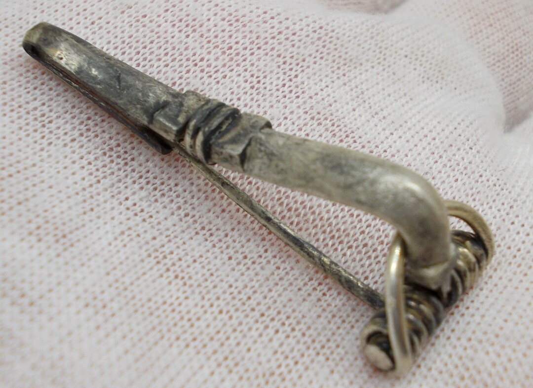 Ancient Roman Silver Brooche. Roman Fibula. Ancient Brooche. Ancient ...
