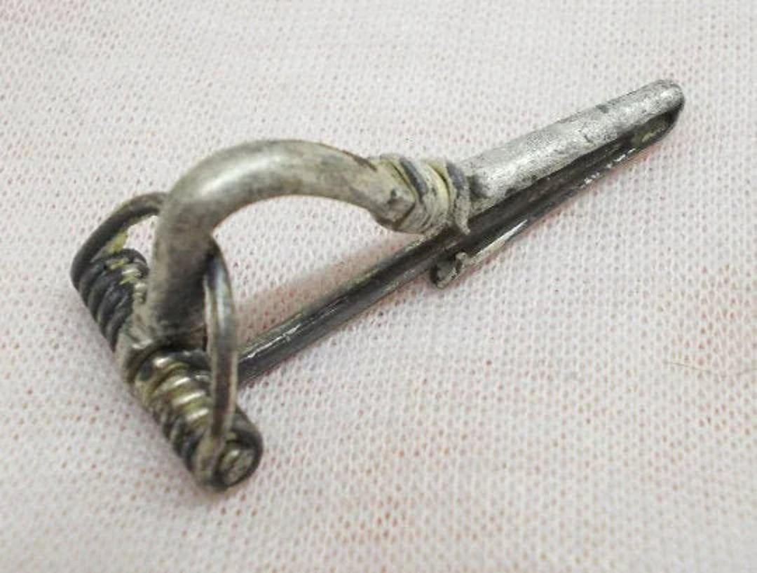 Ancient Roman Silver Brooch / Unique Ancient Brooch / Roman Jewelry ...