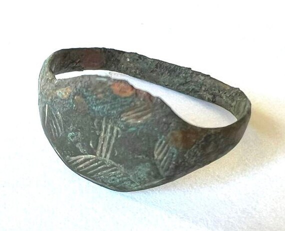 Ancient Medieval Crusaders ring. Medieval ring. Ancie… - Gem