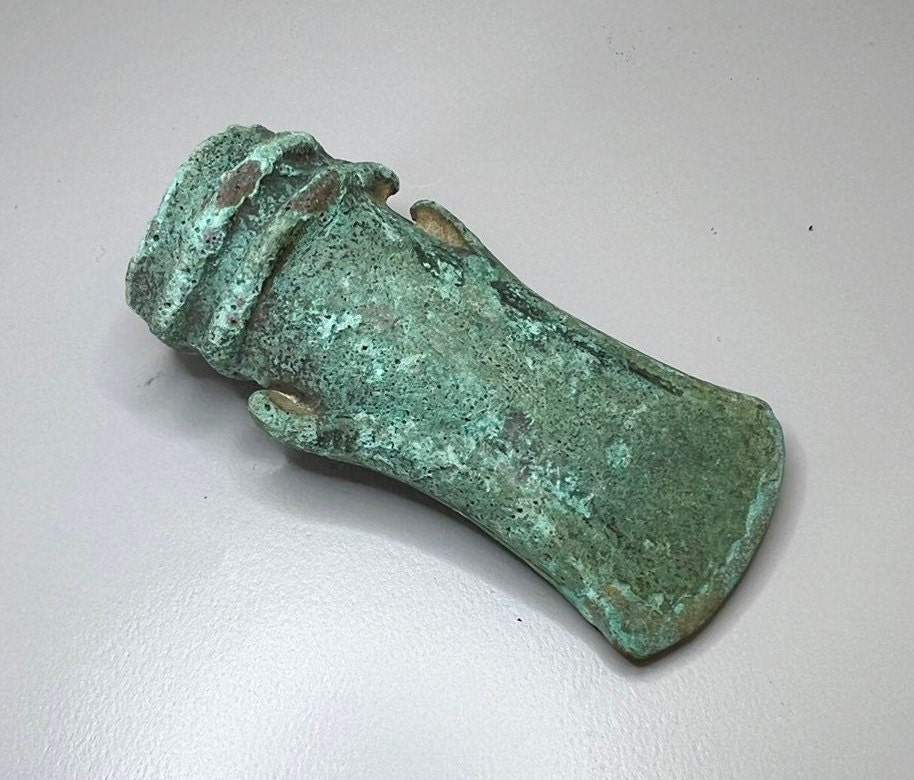 Ancient Celtic Socketed Axe With Loop / Celtic Artifact. / 8-6 - Etsy