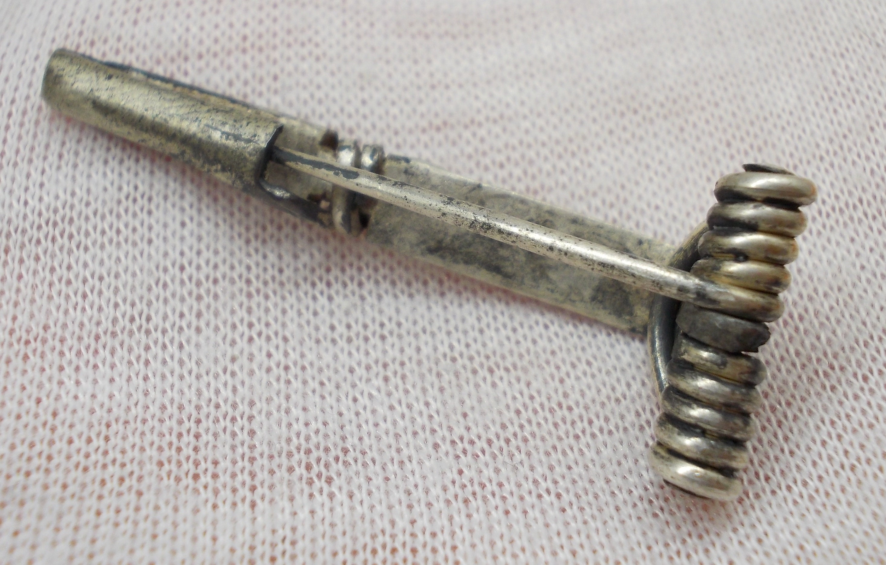 Ancient Roman silver Brooche. Roman Fibula. Ancient Brooche. | Etsy