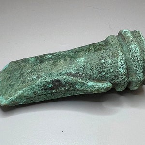 Ancient Celtic Socketed Axe With Loop / Celtic Artifact. / 8-6 - Etsy