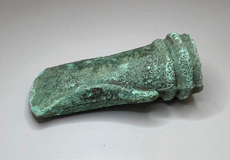 Ancient Celtic Socketed Axe With Loop / Celtic Artifact. / 8-6 - Etsy