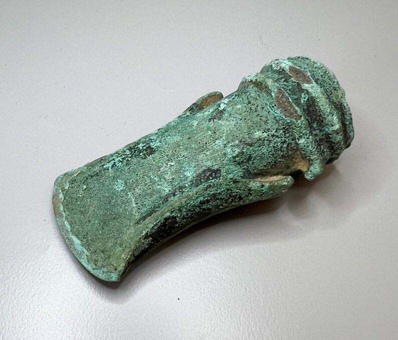 Ancient Celtic Socketed Axe With Loop / Celtic Artifact. / 8-6 - Etsy