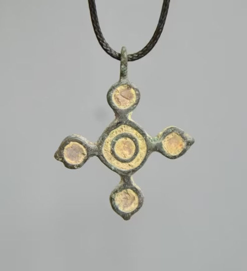 Ancient Viking Cross With Enamels / Ancient Cross / Authentic - Etsy