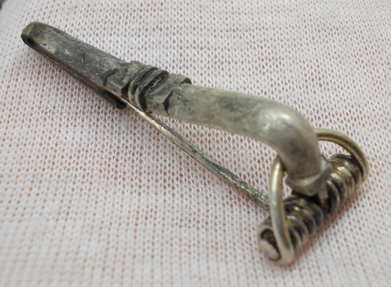 Ancient Roman Silver Brooche. Roman Fibula. Ancient Brooche. - Etsy