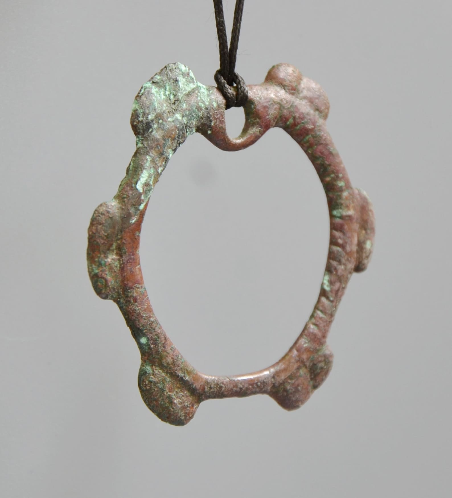 Ancient Celtic Large Ring money pendant / Antique Druid | Etsy