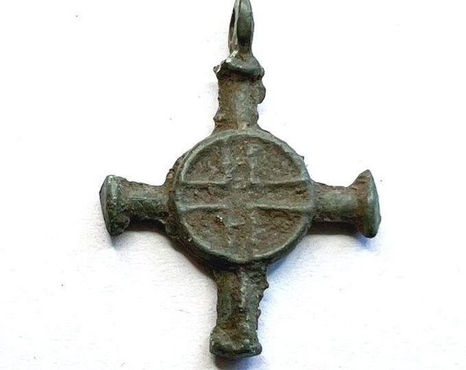 Ancient Medieval Knights Templar Cross Pendant. Medieval Jewelry ...