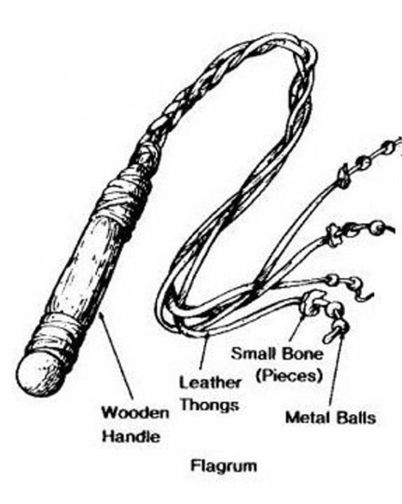 Ancient Roman Scourge End. End of the Whip. Roman Flagrum. | Etsy