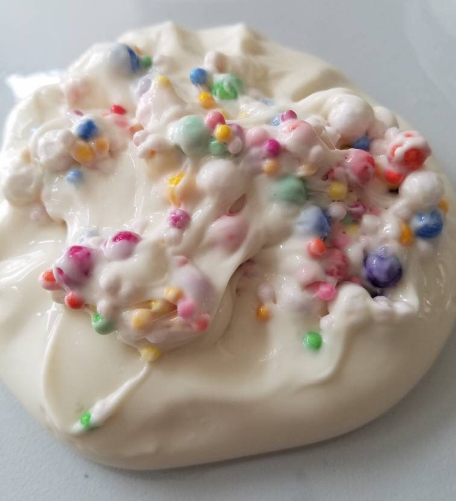 Birthday Cake Slime Thick and Glossy Slime - Etsy