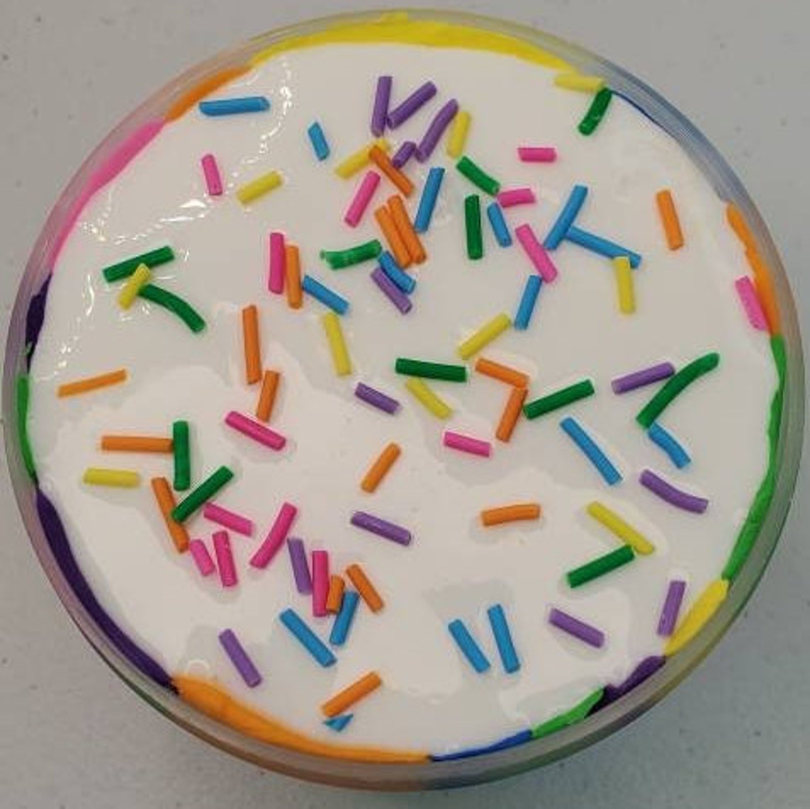 Abstract Art Slime Fun Stress Relief Scented Clay Thick and | Etsy