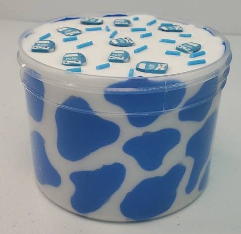 Blue Cow Milk Slime Scented Clay Mixing Fun Toy Stress Relief - Etsy