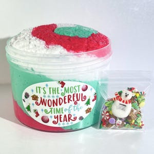 It's a Wonderful Time of Year Snowfizz Crunchy Slime Fakesnow Quality ...