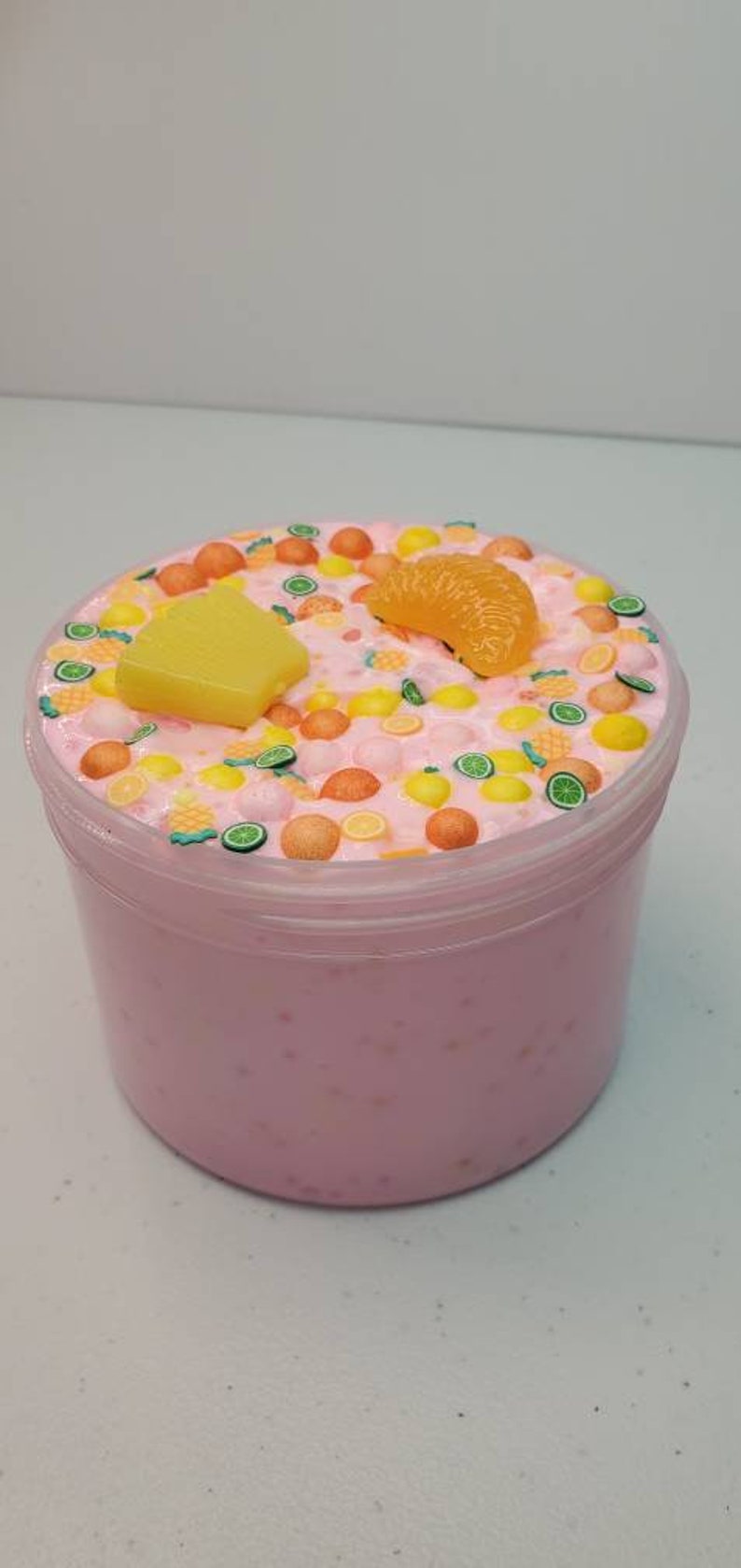 Pineapple Citrus Crush White Glue Slushee Slime Scented Stress - Etsy