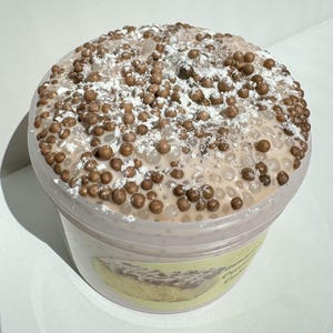 Cinnamon Crunch Cake White Glue Slushee Bead Slime Scented Kawaii ...