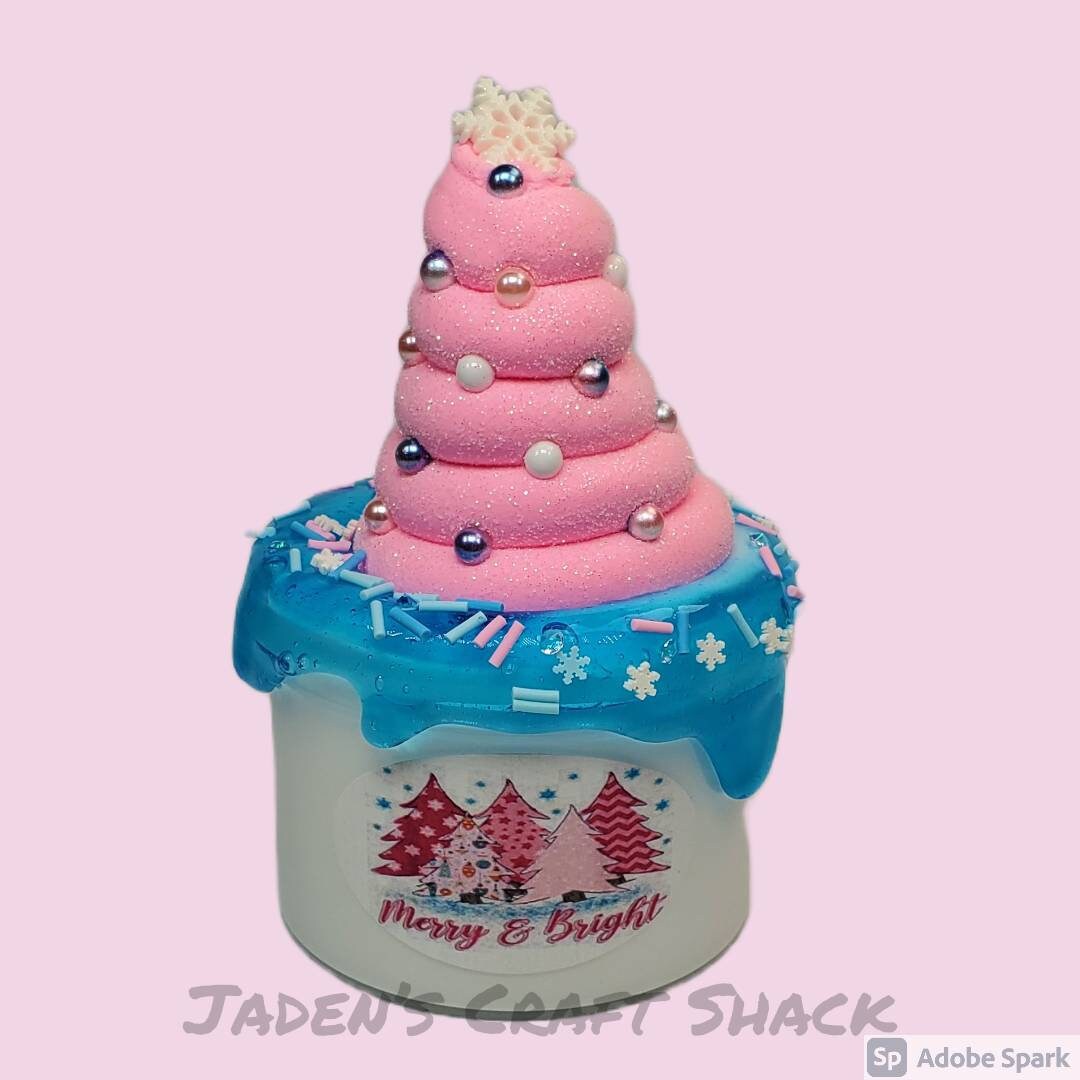 Merry and Bright DIY Slime Scented Slime Great Gift Idea Holiday Gift ...