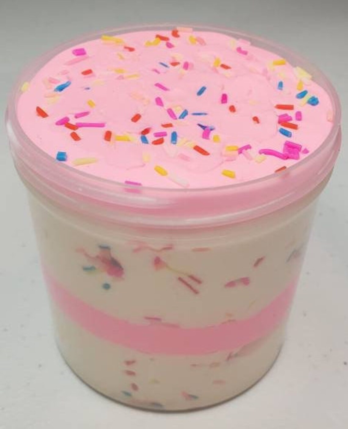 A Slice of Cake Cloud Creme Slime Scented Birthday Cake Kawaii - Etsy