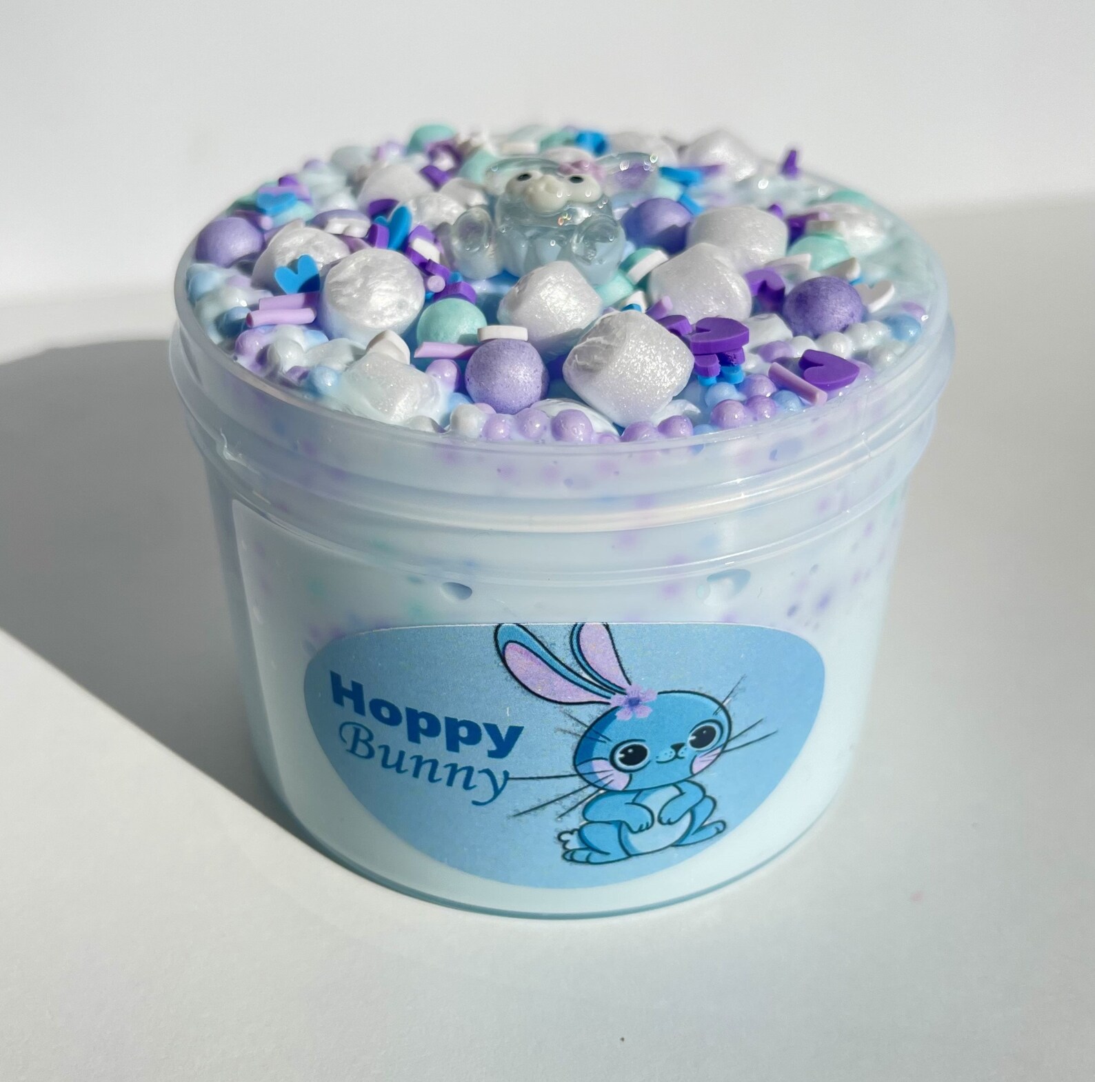 Hoppy Bunny Floam Slime Crunchy Sensory Cognitive Play Craft Gift ...