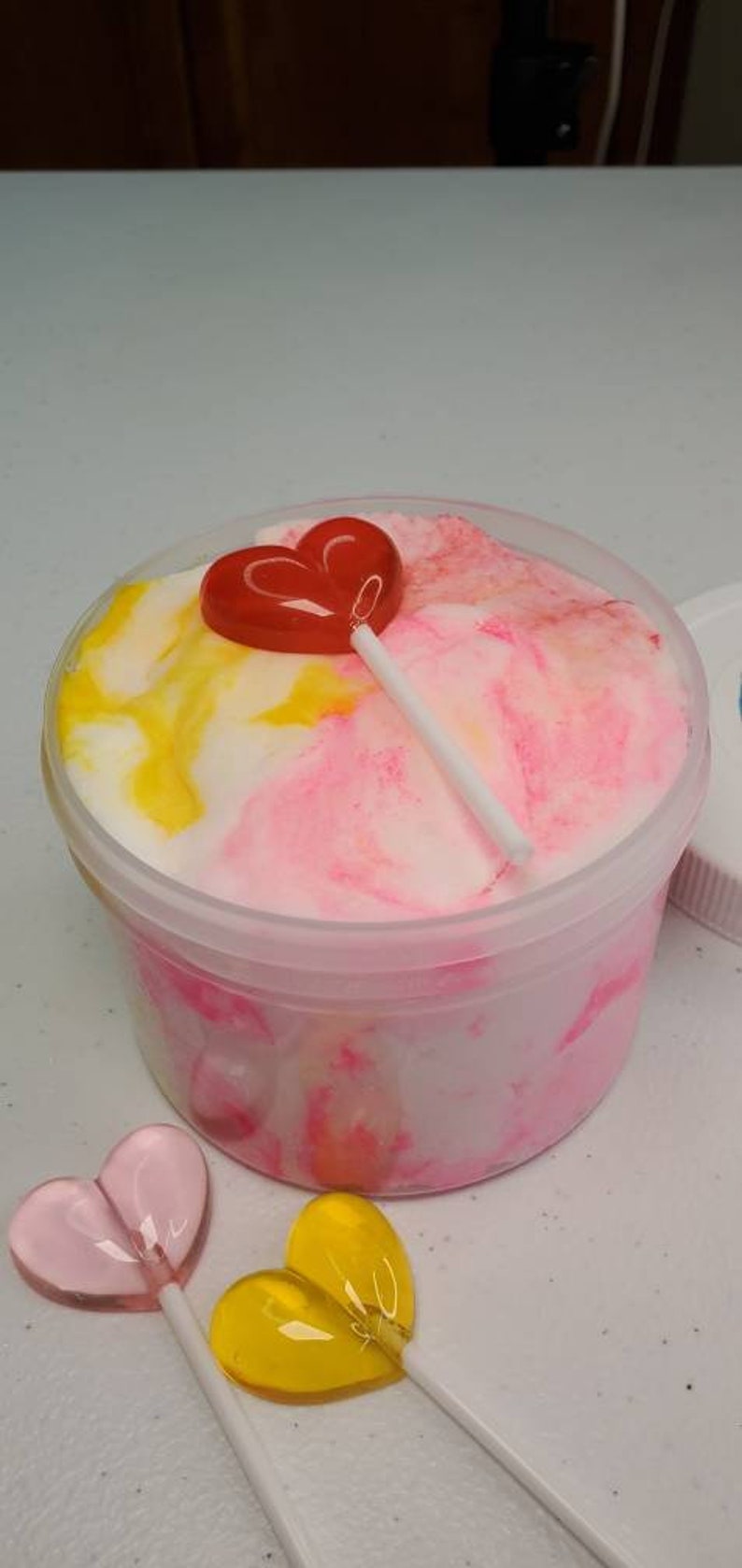 Sugared Fluff cloud slime scented slime drizzly slime asmr | Etsy