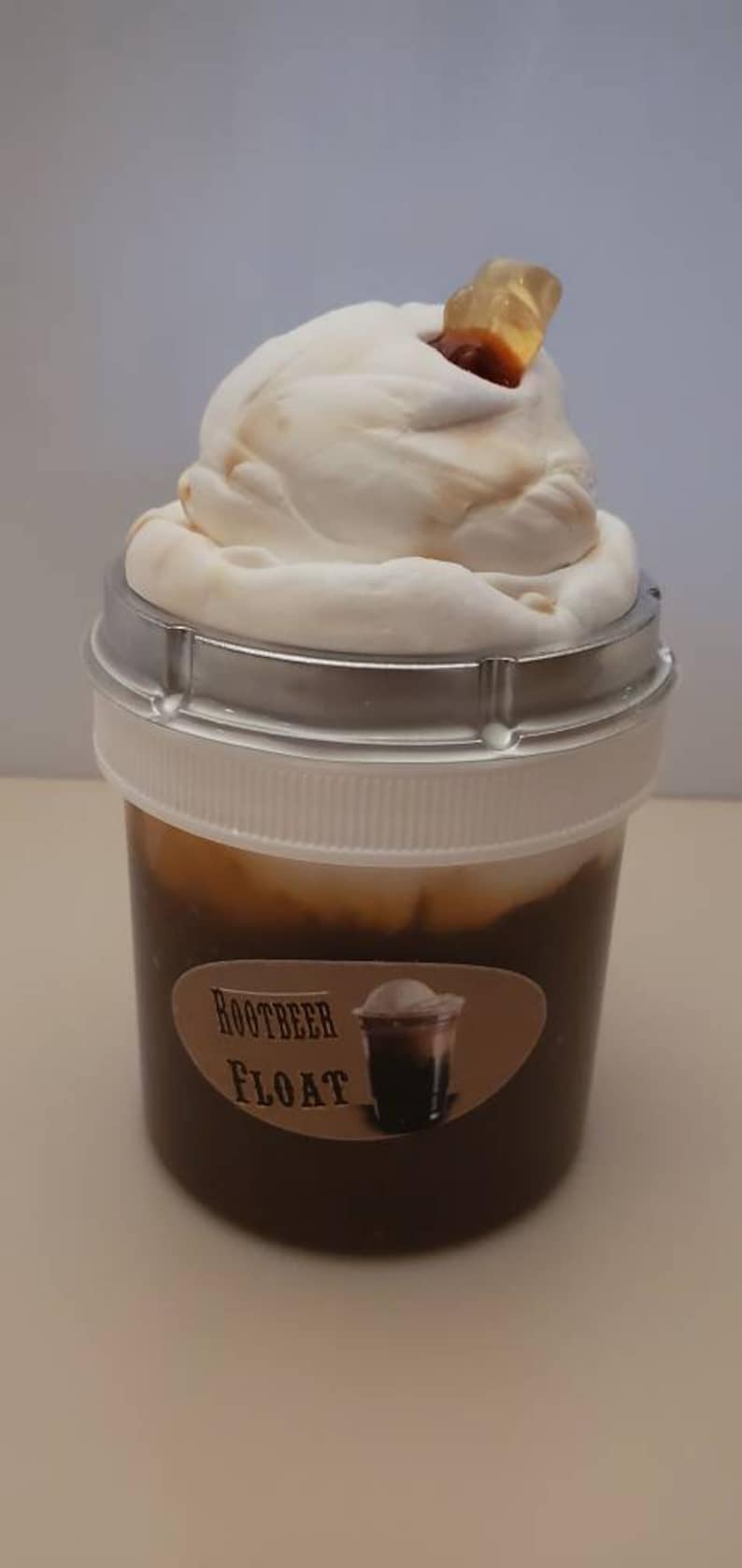 Root Beer Float DIY Slime Clay Mixing Scented Fun Toy Stress - Etsy