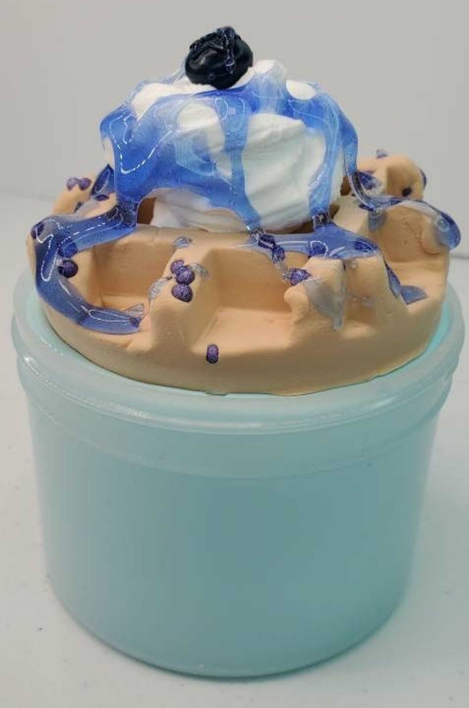 Blueberry Waffles DIY Slime Scented Fun Toy Slime Mixing - Etsy