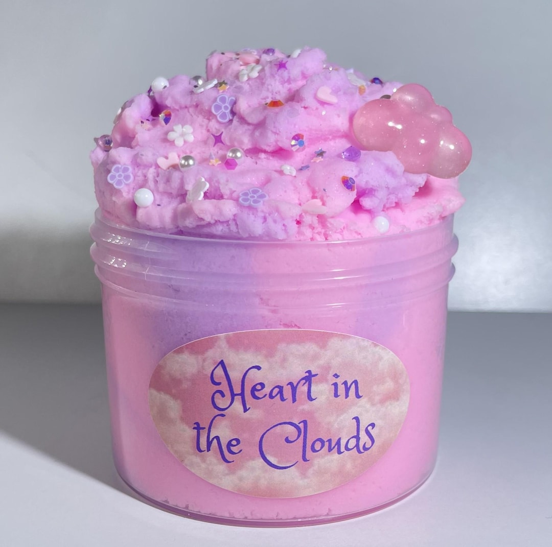 Heart in the Clouds Cloud Slime Scented Craft Great Holiday Gift ...