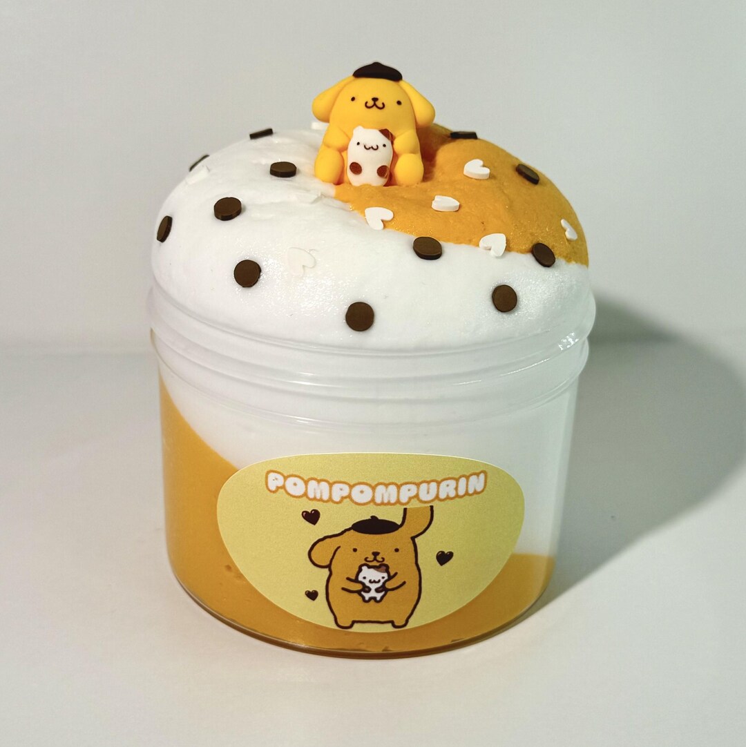 Kitty's Pet Cloudcreme Slime Soft Fluffy Slime Scented Glitter Kawaii ...