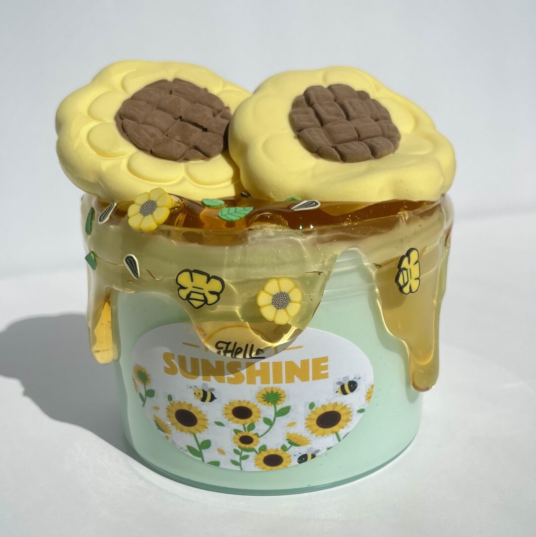 Hello Sunshine DIY Slime Scented Thick and Glossy Slime Clay Stretchy ...