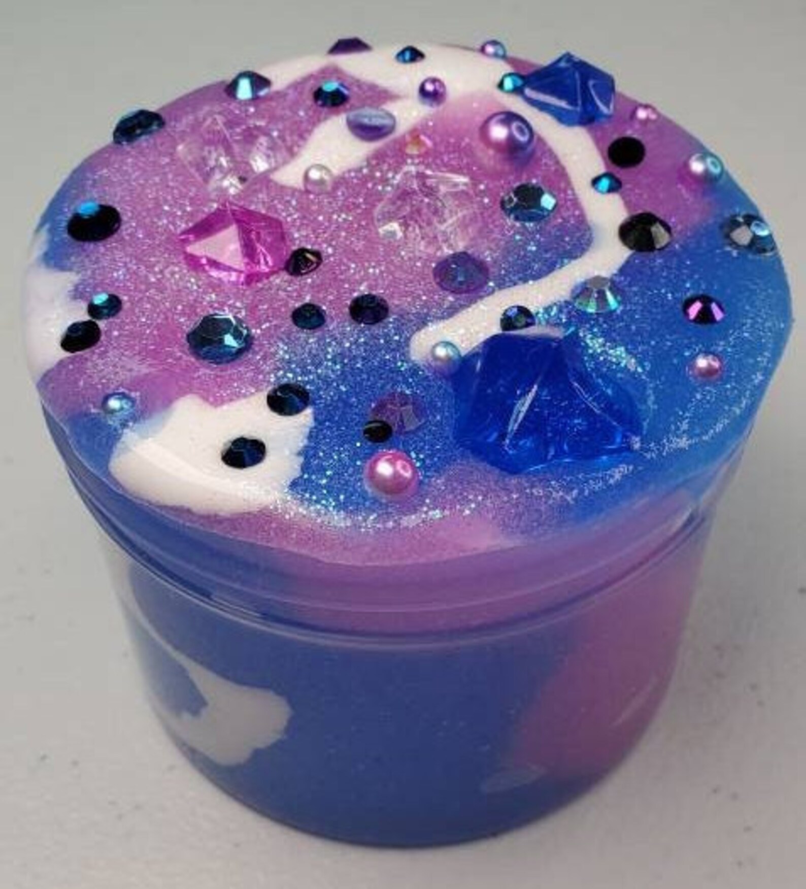 Galactic Gems Jelly Slime Scented Slime Kawaii Beads - Etsy
