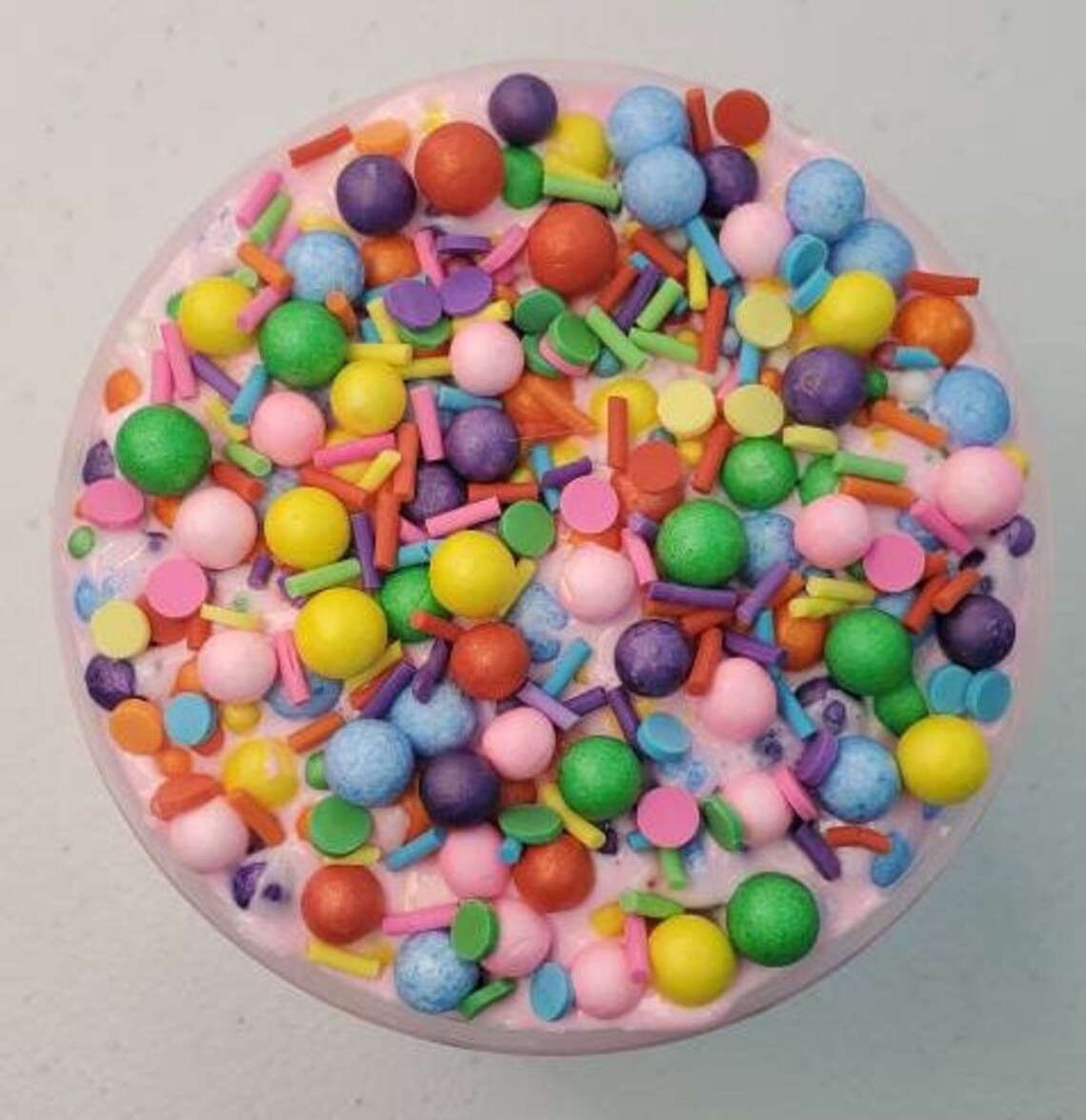 Celebration Foam Bead Slime Thick and Glossy Slime Scented | Etsy