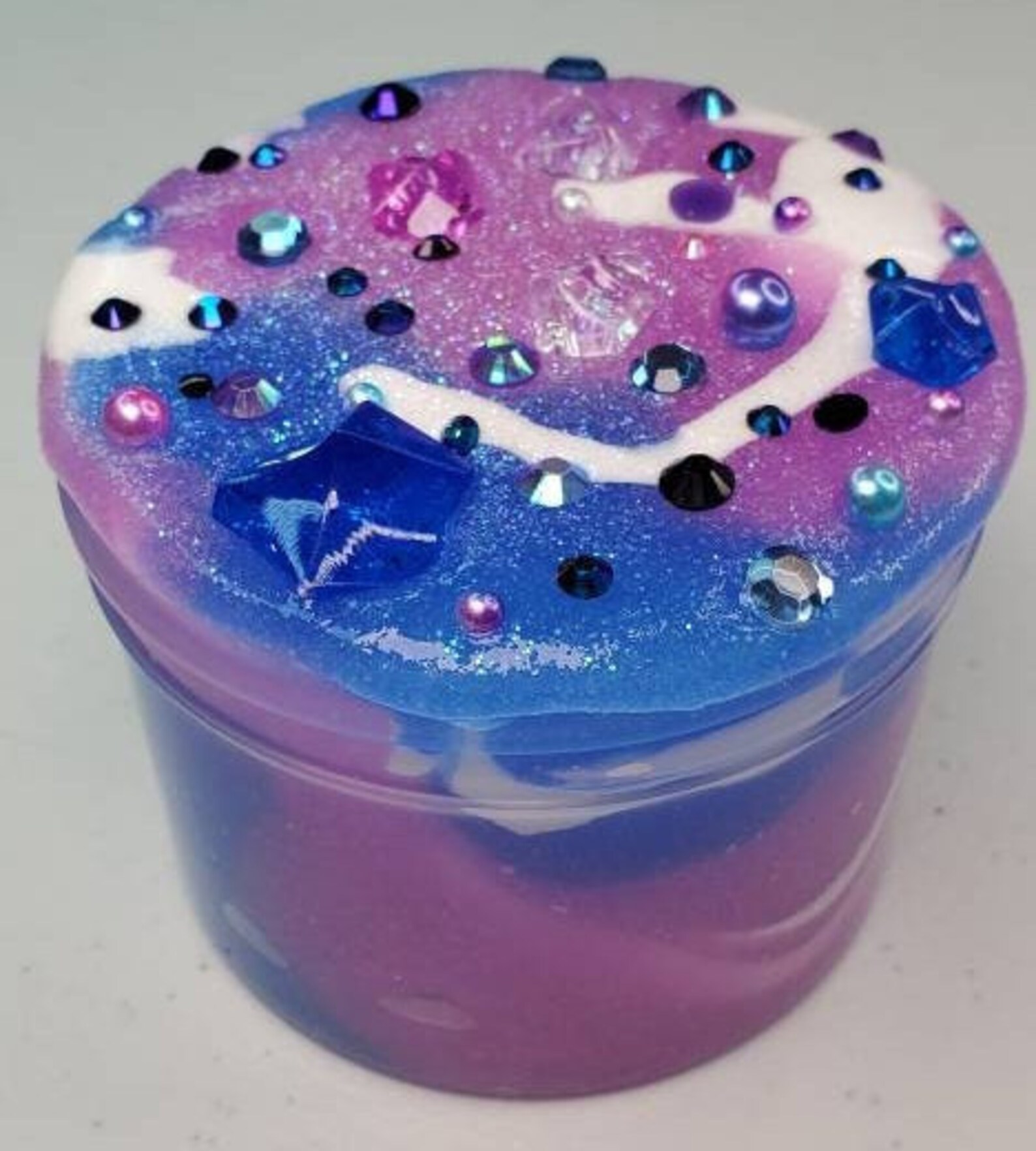 Galactic Gems Jelly Slime Scented Slime Kawaii Beads | Etsy
