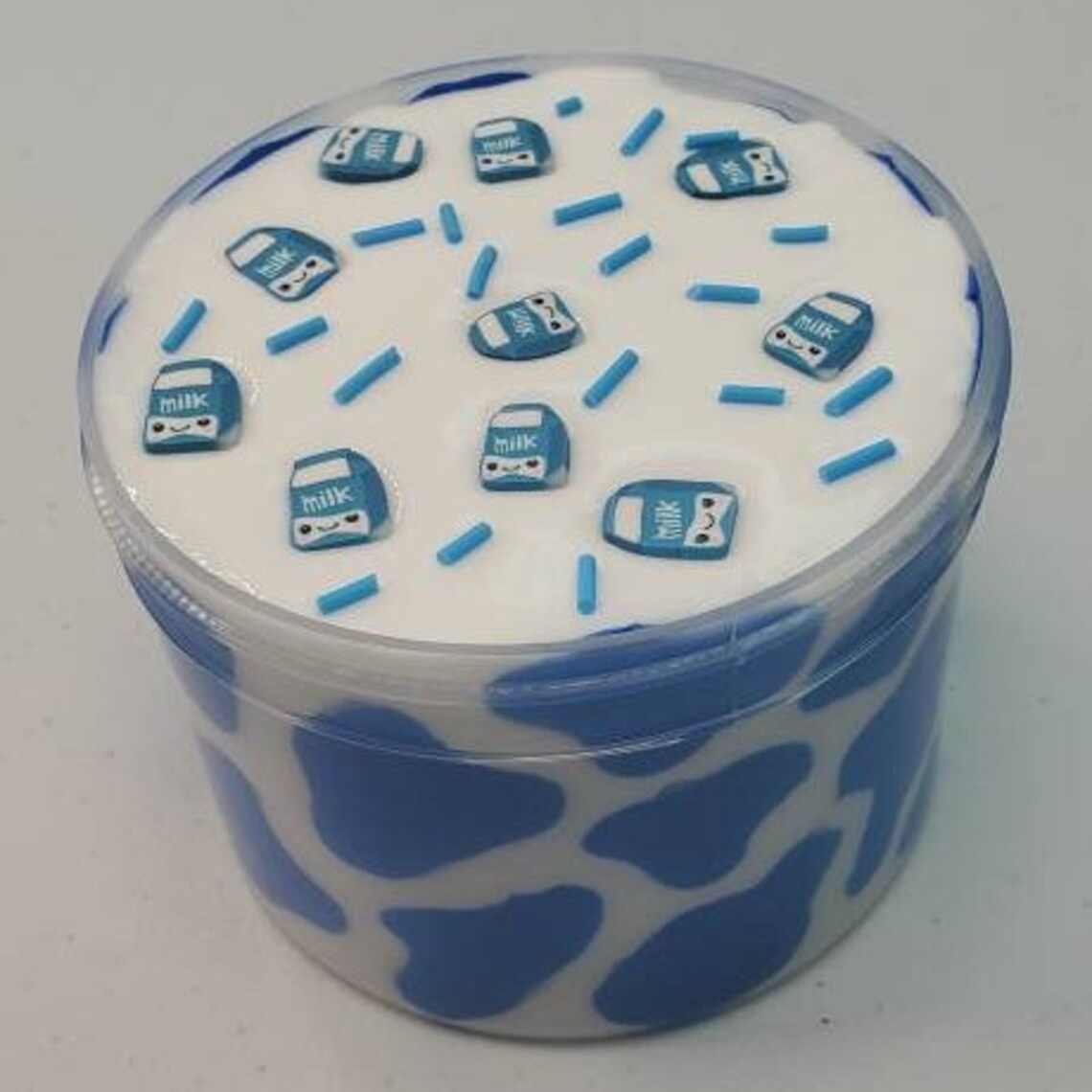 Blue Cow Milk Slime Scented Clay Mixing Fun Toy Stress Relief - Etsy