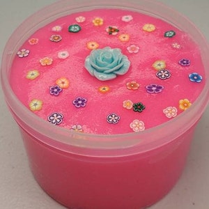 Hawaiian Garden Jelly Slime Kawaii Tropical Flower Fimos Tropical Fruit ...