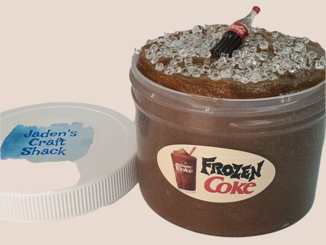Frozen Coke Jelly Slime Scented Stress Relief Handmade Sensory Toy ...