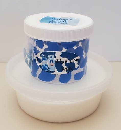 Blue Cow Milk Slime Scented Clay Mixing Fun Toy Stress Relief - Etsy