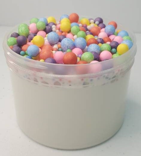 Birthday Cake Slime Thick and Glossy Slime - Etsy