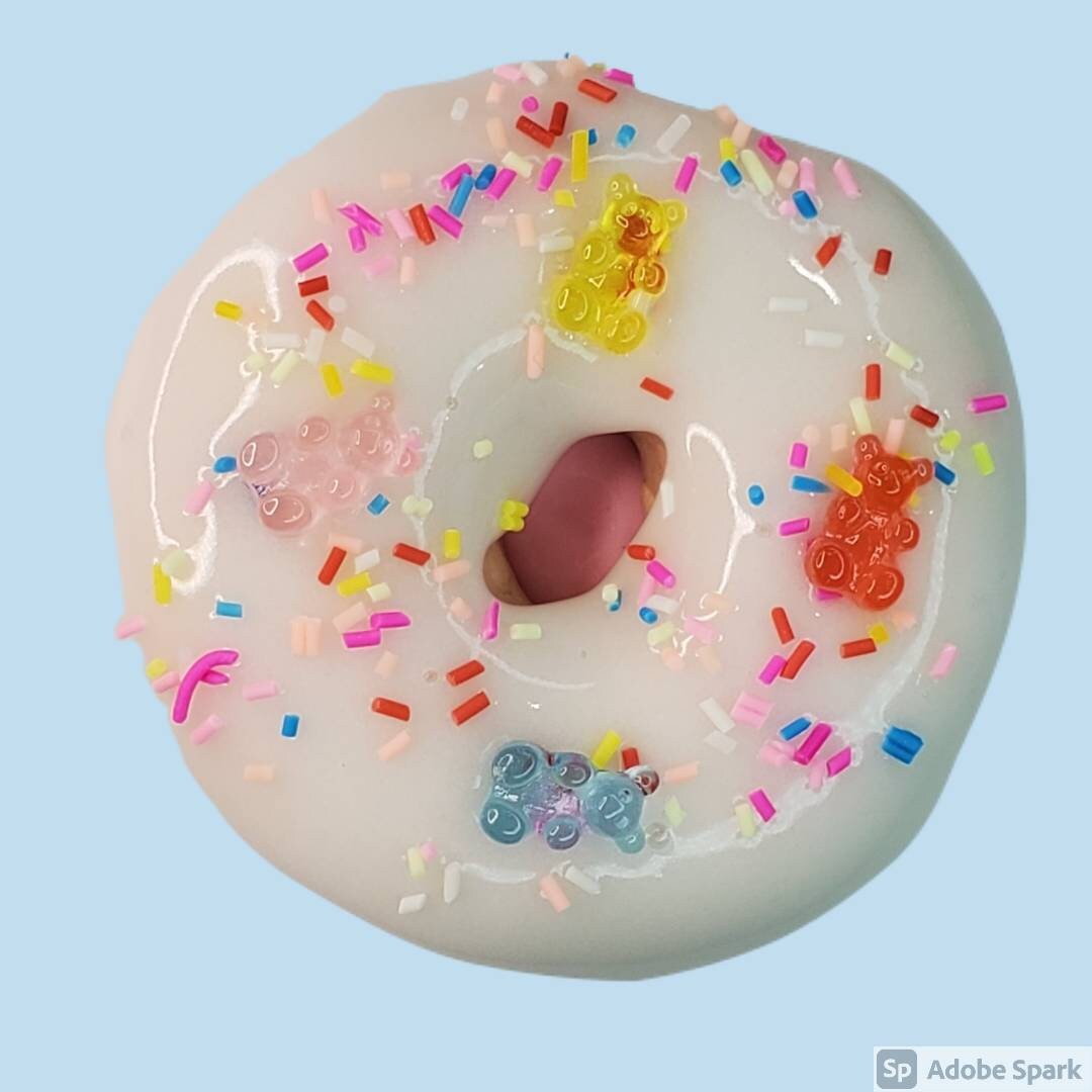 Gummy Bear DIY Donut Slime Scented Clay Donut Sprinkles Kawaii - Etsy