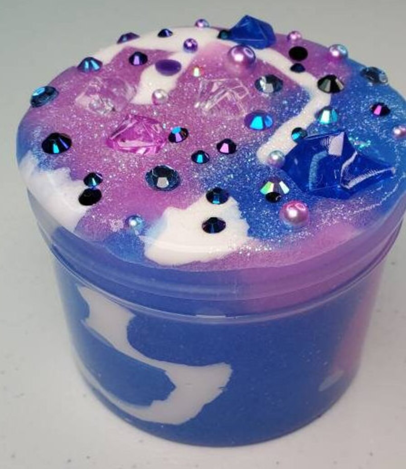 Galactic Gems Jelly Slime Scented Slime Kawaii Beads - Etsy