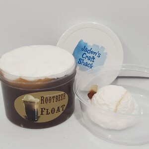 Root Beer Float DIY Slime Clay Mixing Scented Fun Toy Stress Relief Toy ...