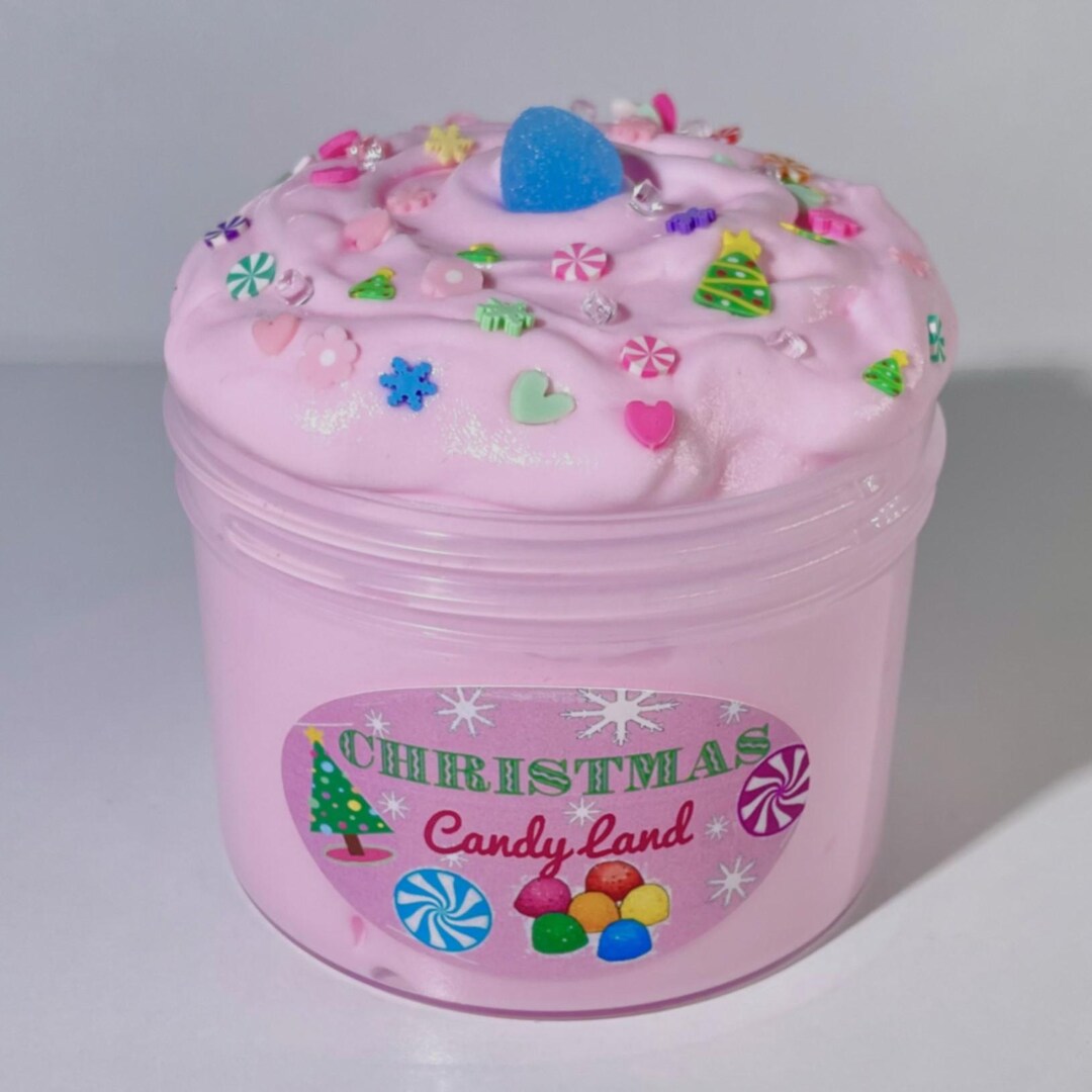 Christmas Candyland Cloud Creme Slime Great Quality Stress Relief Gift ...