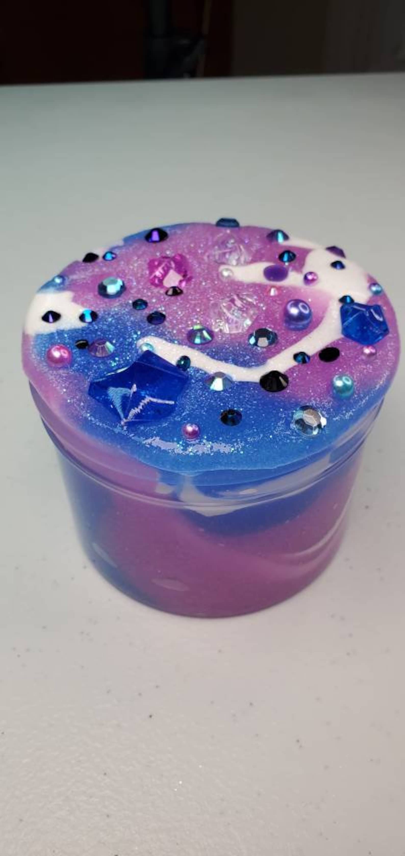 Galactic Gems jelly slime scented slime kawaii beads | Etsy