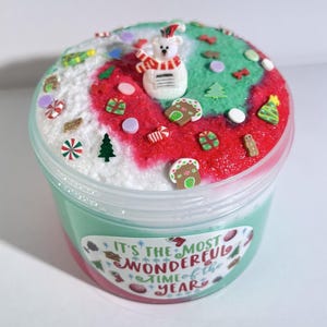 It's a Wonderful Time of Year Snowfizz Crunchy Slime Fakesnow Quality ...