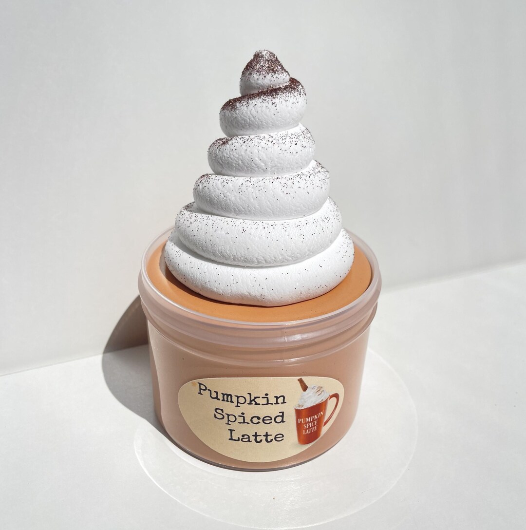 Pumpkin Spice Latte Butter Slime: DIY Clay Topping, Fall Scent - Etsy
