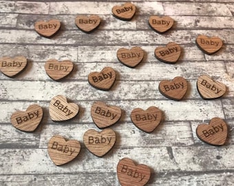 Baby Shower Heart | Etsy