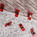 Red Sewing Clips, 25/50 Pcs, Mini Plastic Quilting Pins, Binding Fabric ...