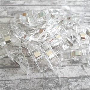 Red Sewing Clips, 25/50 Pcs, Mini Plastic Quilting Pins, Binding Fabric ...